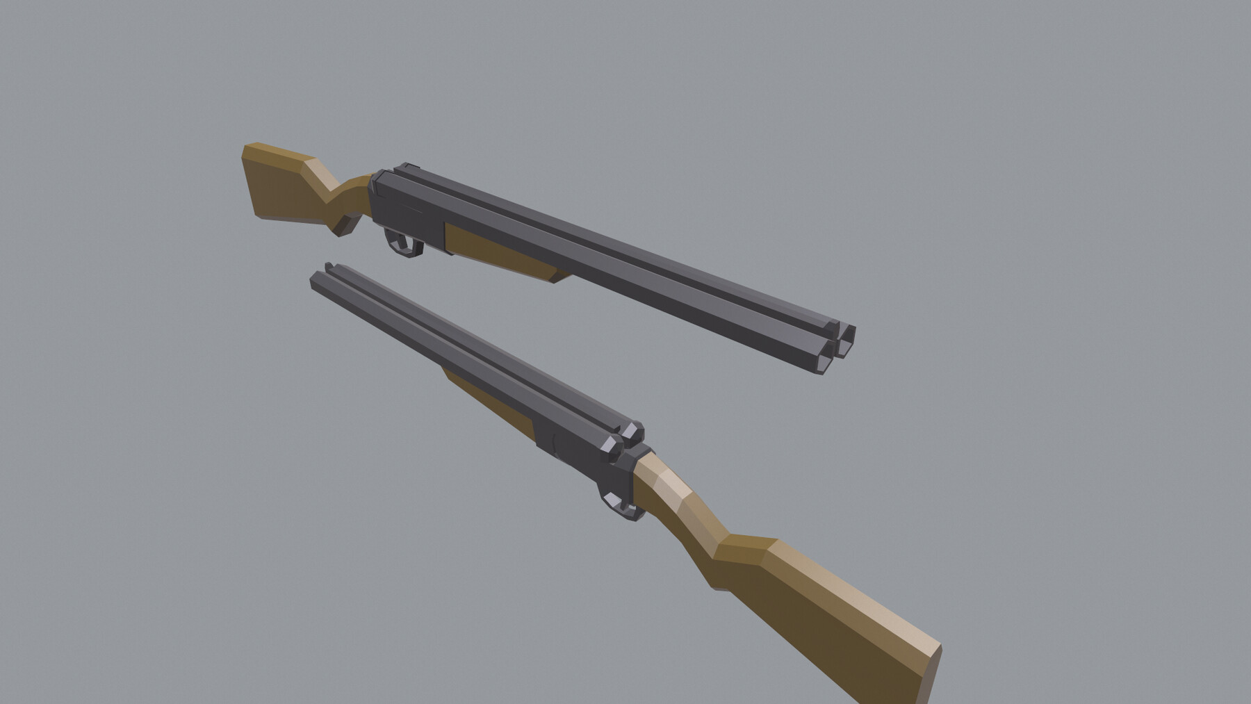 ArtStation - low poly guns pack | Game Assets