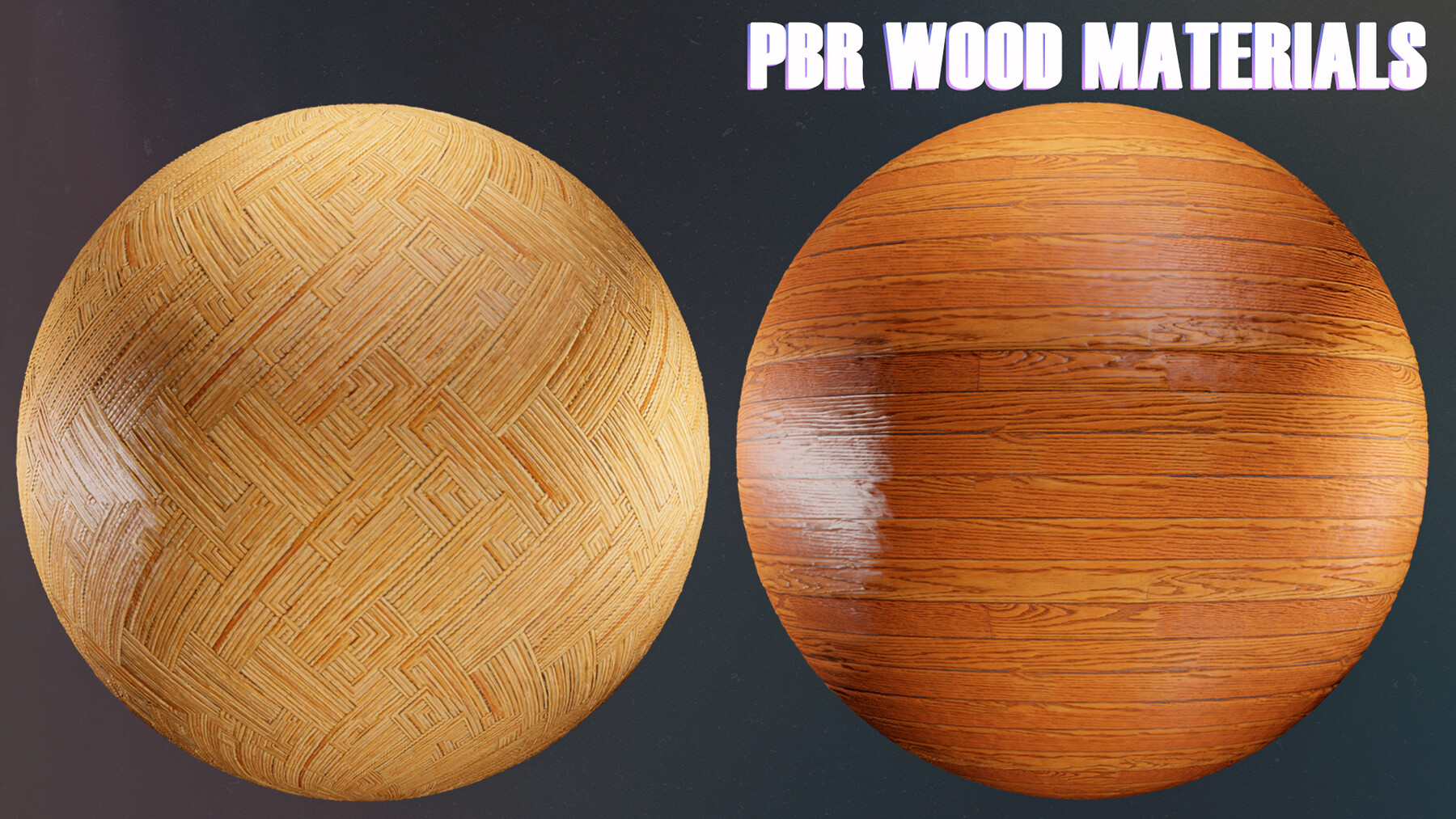 ArtStation - PBR Wood Materials For Blender (Cycles, Eevee) | Game Assets