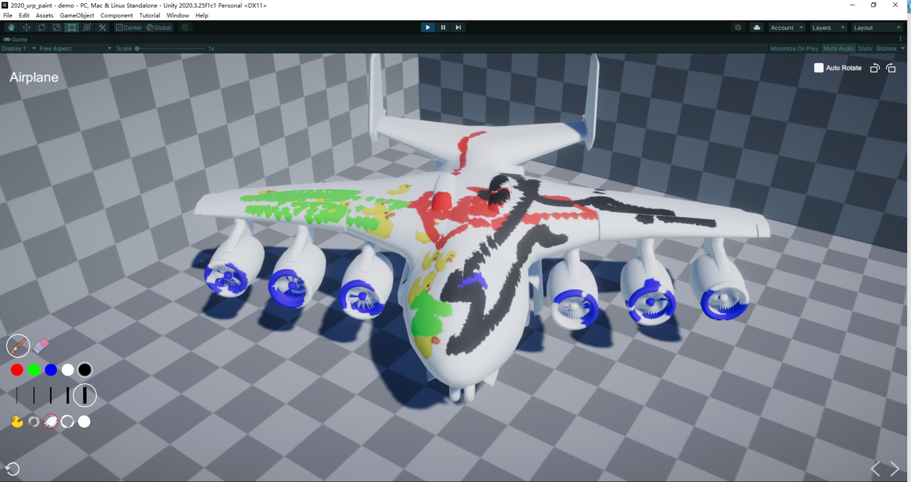 ArtStation - Unity Tool - Paint On 3D Model | Game Assets