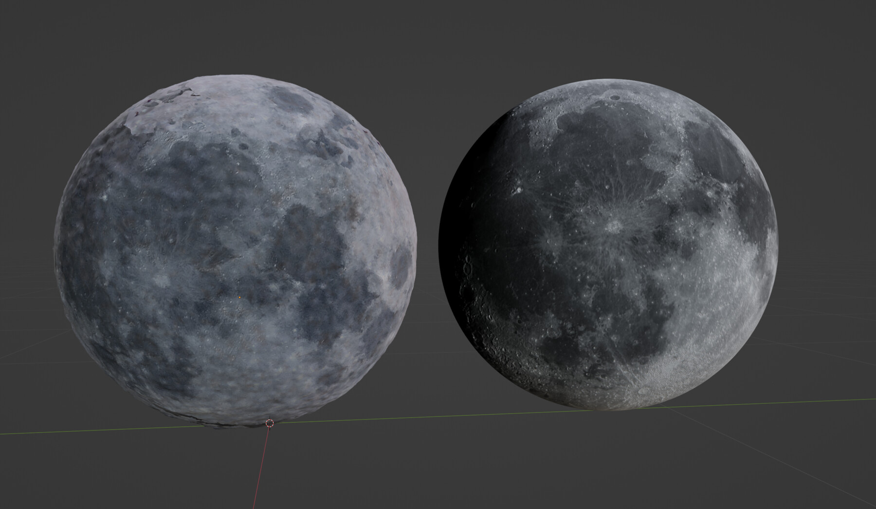 ArtStation - Moon Photoscan and Shrinkwrap | Game Assets