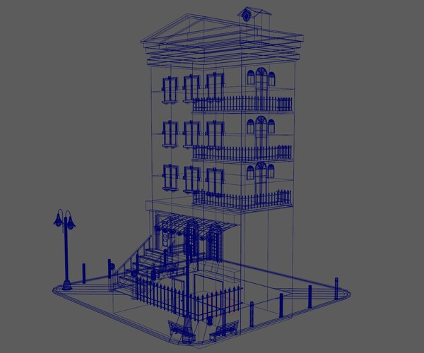 ArtStation - Cartoon Building | Resources
