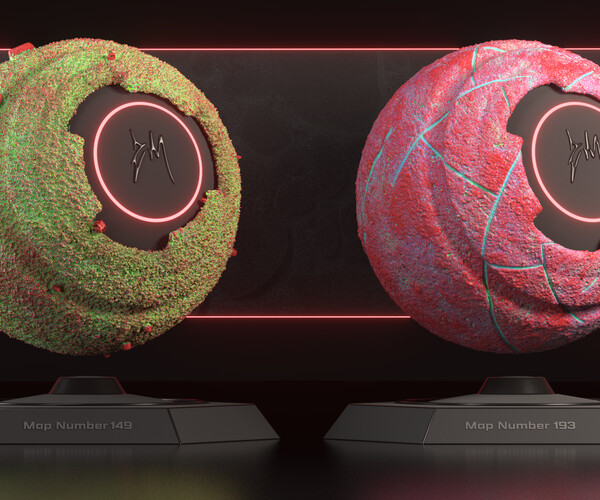 ArtStation - 200 Field Ai Displacement Map Pack | Game Assets