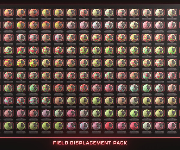 ArtStation - 200 Field Ai Displacement Map Pack | Game Assets