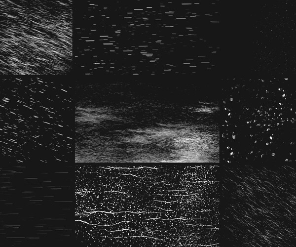 ArtStation - 1350+ Weather Photoshop Brushes - Vol.2 | Brushes