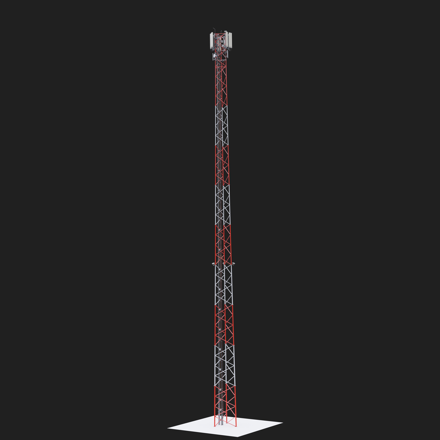 ArtStation - Telecommunication Cellphone Tower 3D Model | Resources