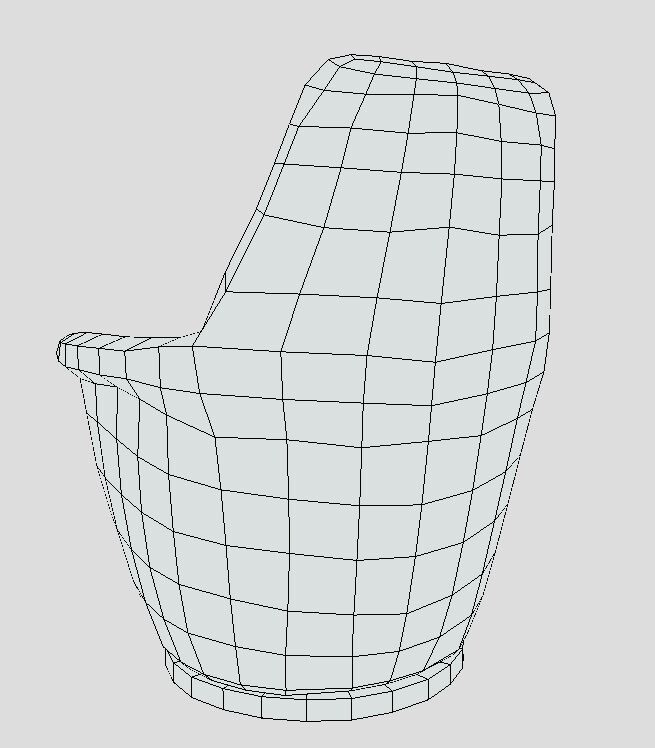 ArtStation - Low poly armchair | Resources
