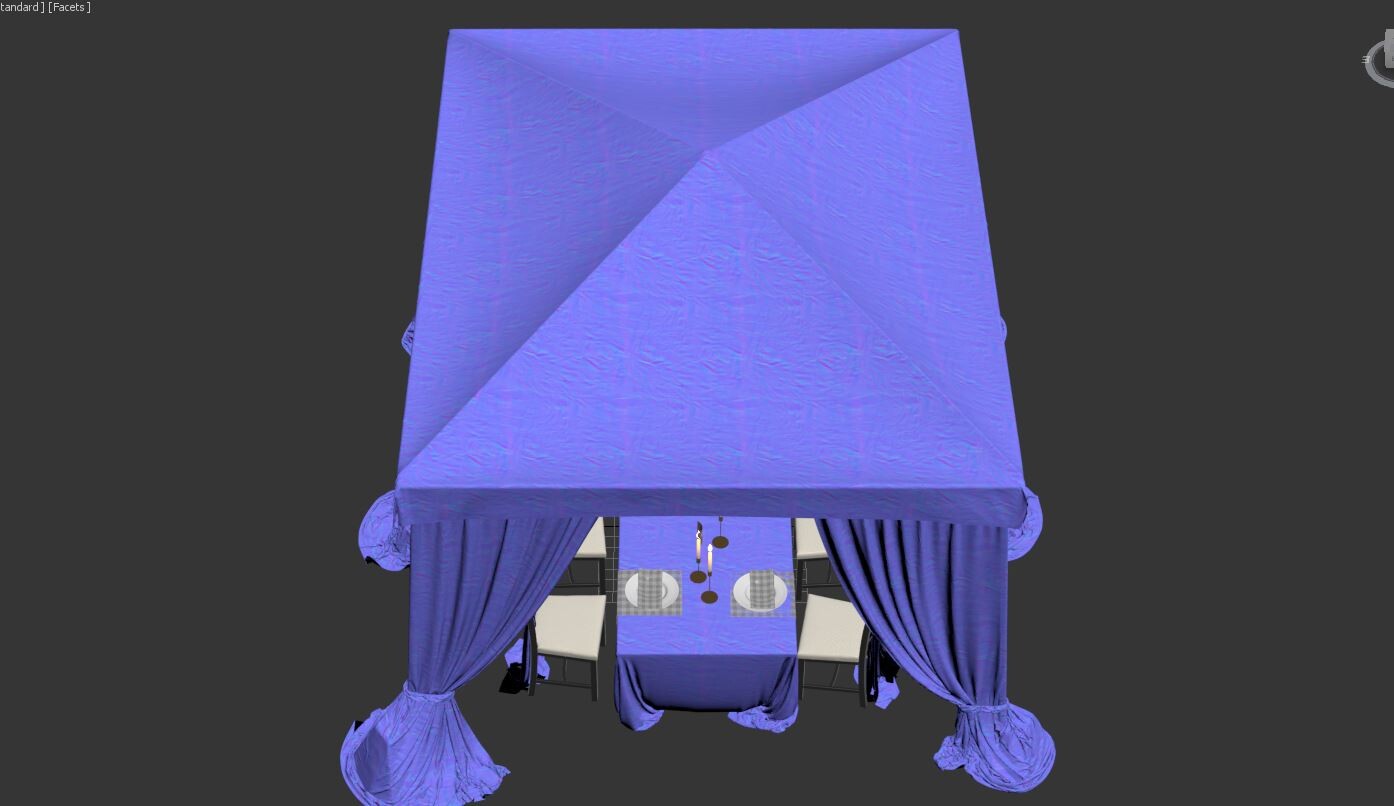 ArtStation - Wedding tent | Resources