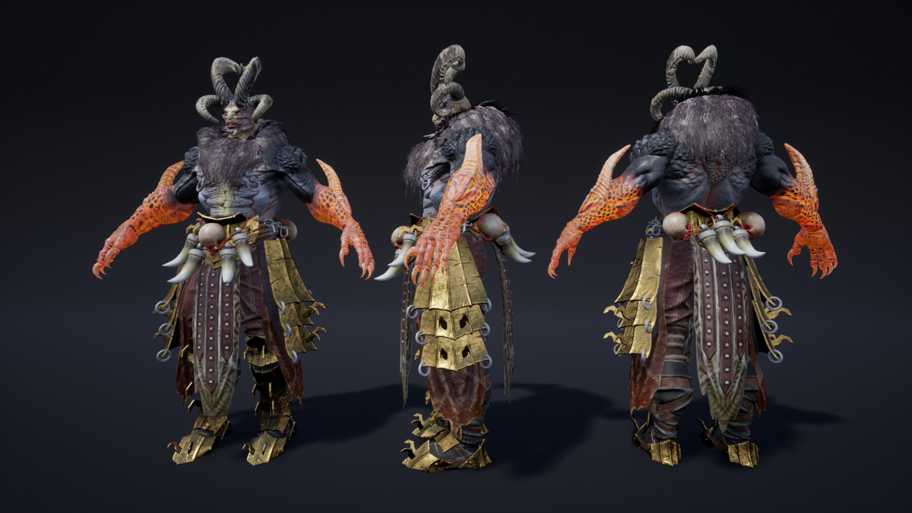 ArtStation - Demon (RPG) | Game Assets