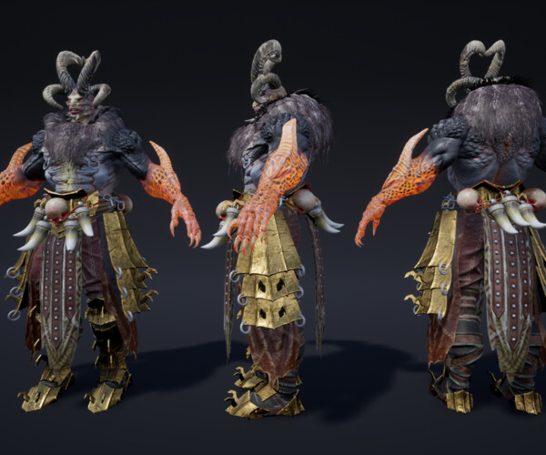 ArtStation - Demon (RPG) | Game Assets