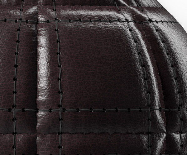 ArtStation - Leather Materials- Stitched leather Pbr 4k Seamless ...