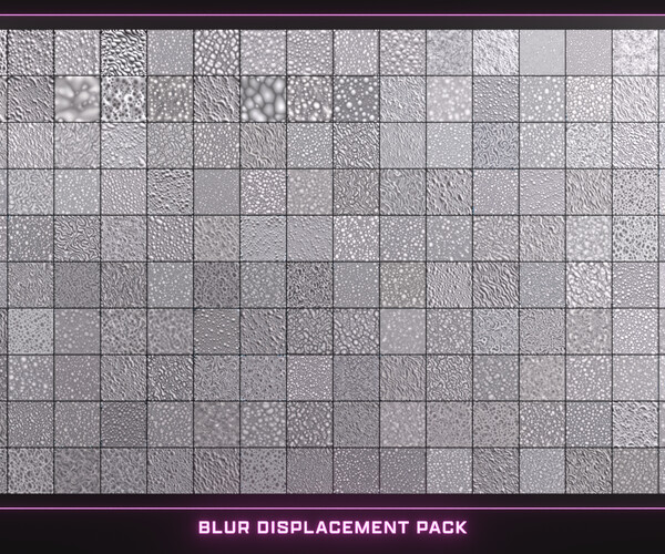 ArtStation - 200 Blur Ai Displacement Map Pack | Resources