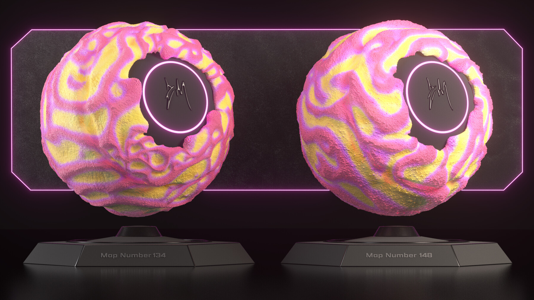 ArtStation - 200 Blur Ai Displacement Map Pack | Resources