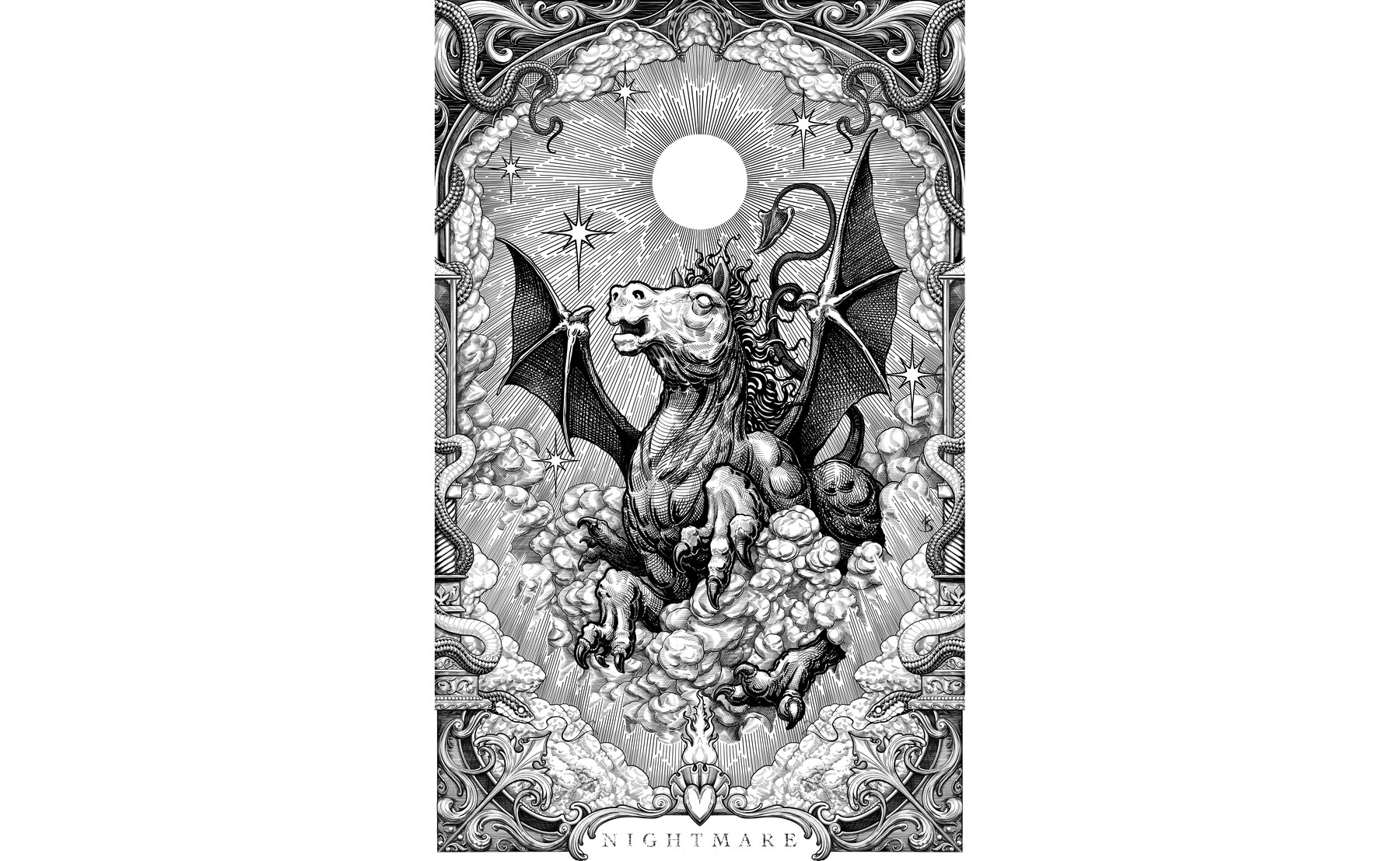 ArtStation - NIGHTMARE poster | Artworks