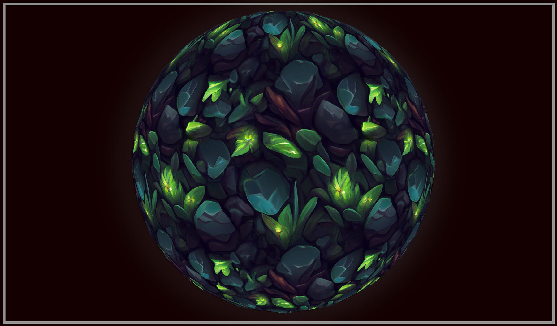 ArtStation - Grass Magic Forest Floor: 20 TEXTURES (Hand-painted ...