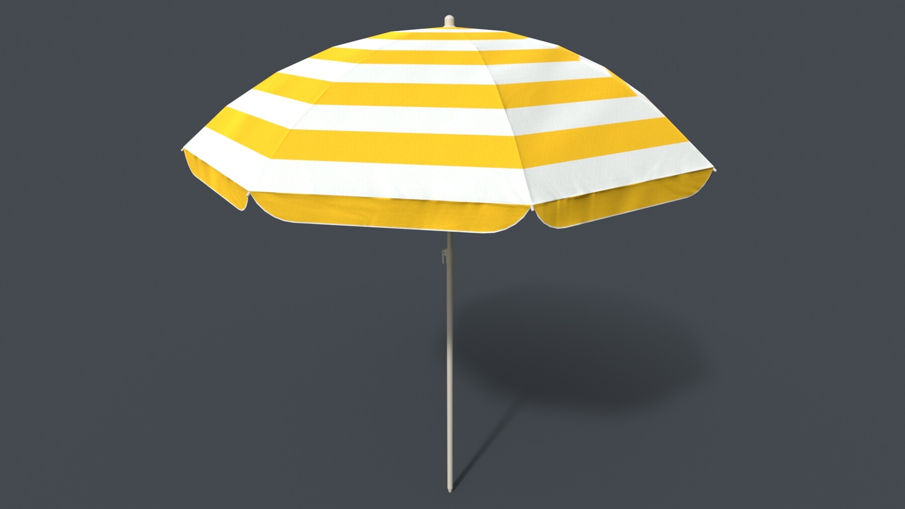 ArtStation - PBR Beach Parasol | Game Assets