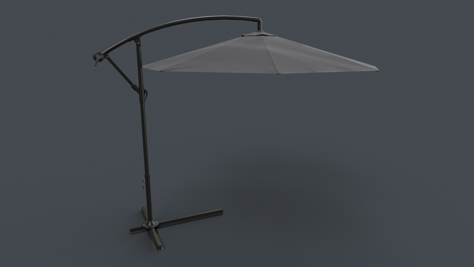 ArtStation - PBR Cantilever Parasol | Game Assets