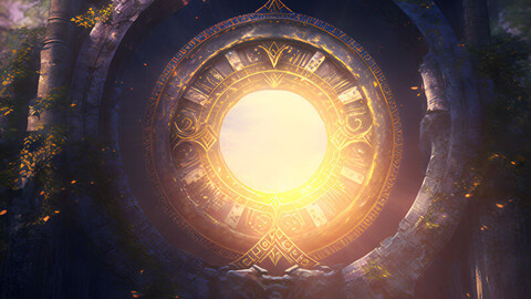 ArtStation - Ancient Magic Gate | Artworks