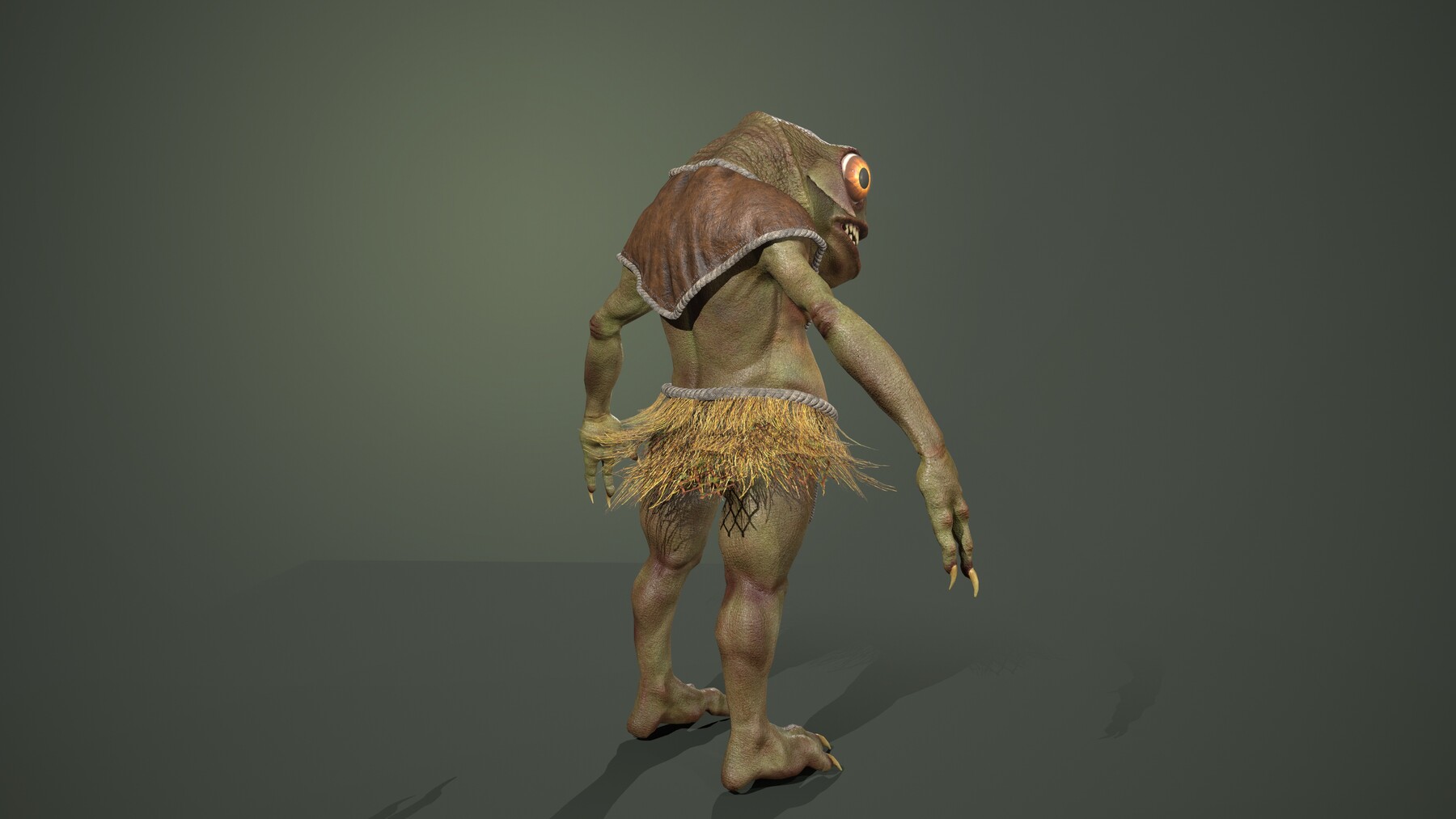 ArtStation - Gecko warrior | Game Assets