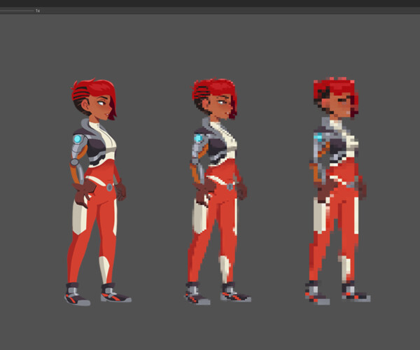 Artstation Unity Vfx Pixel Shader Effect Game Assets