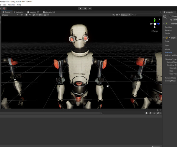 ArtStation - Unity VFX - Pixel Shader Effect | Game Assets