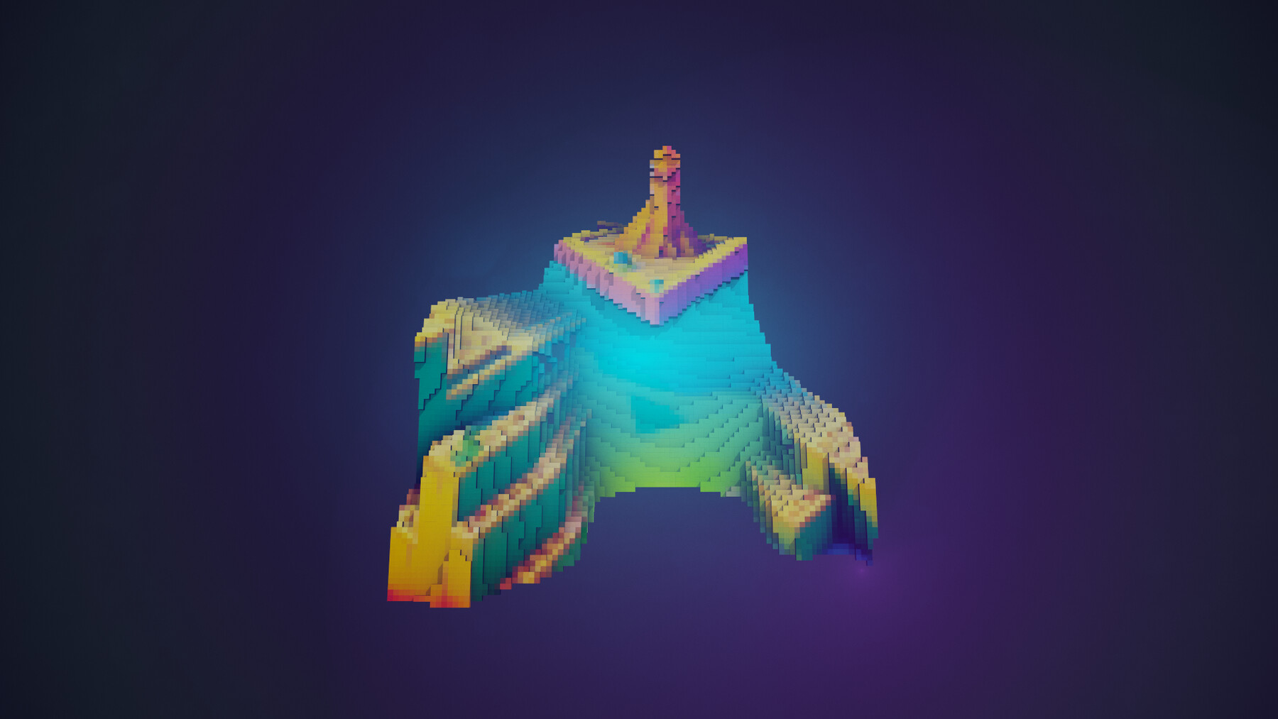 ArtStation - Voxel World Hdr 500 fbx kit | Game Assets