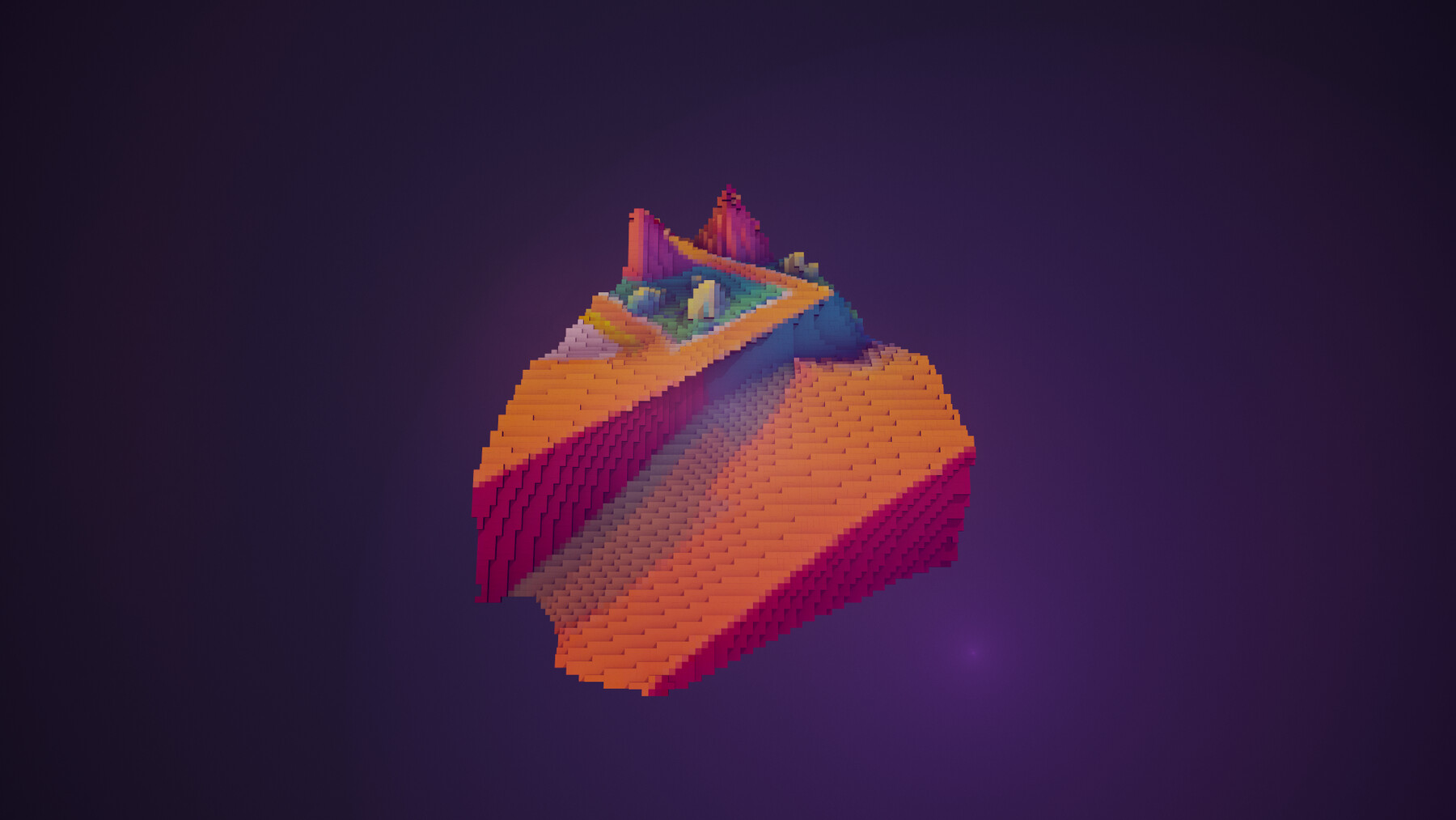 ArtStation - Voxel World Hdr 500 fbx kit | Game Assets