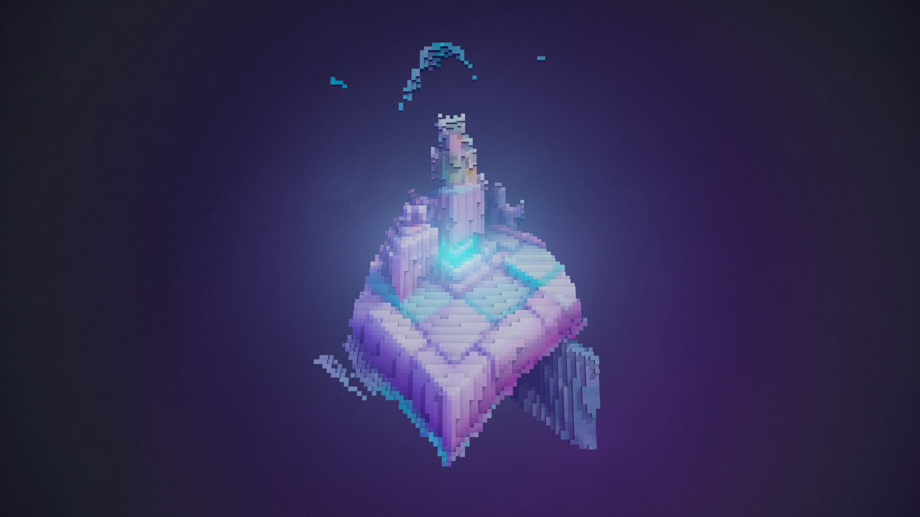 ArtStation - Voxel world happy color 300 fbx kit | Game Assets