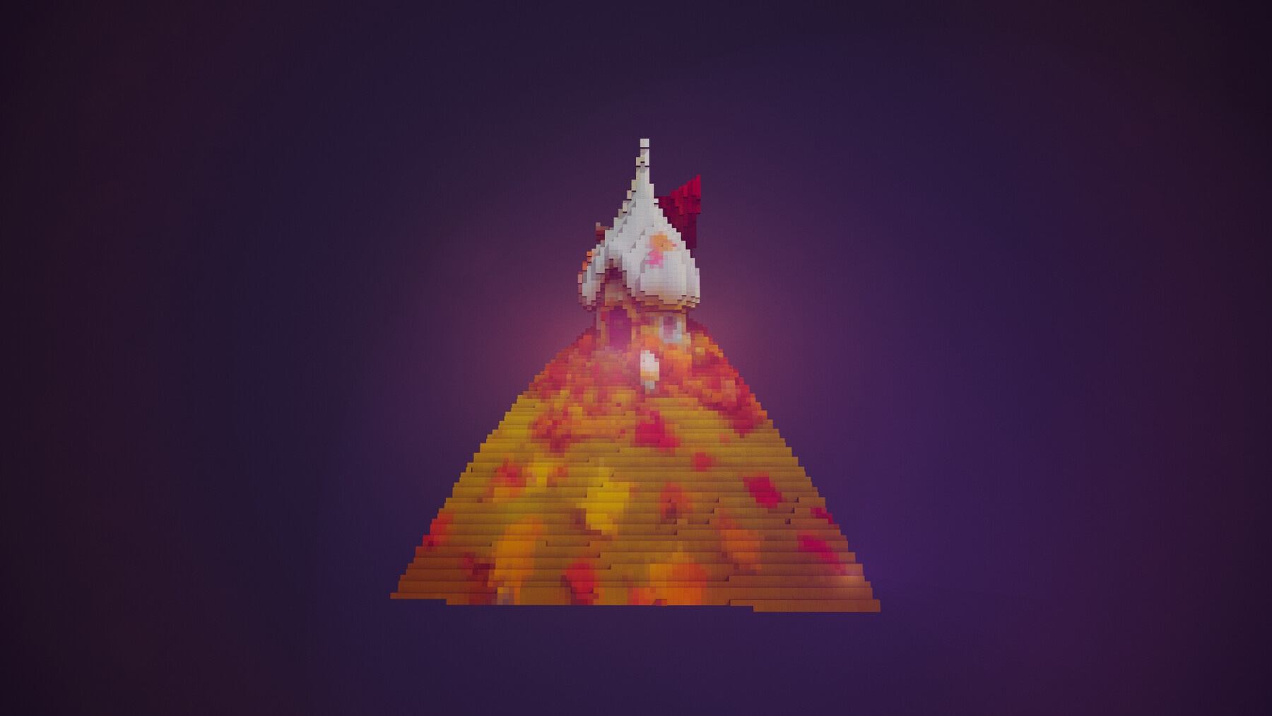 ArtStation - Voxel world fairy vertex color 200 fbx kit | Game Assets