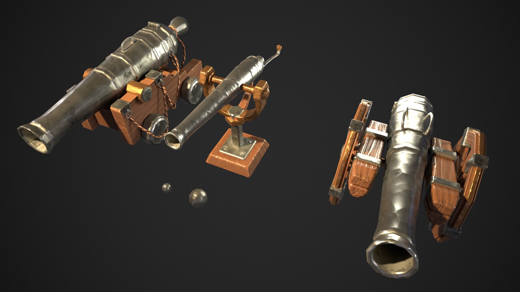 ArtStation - Cannon Kit | Game Assets