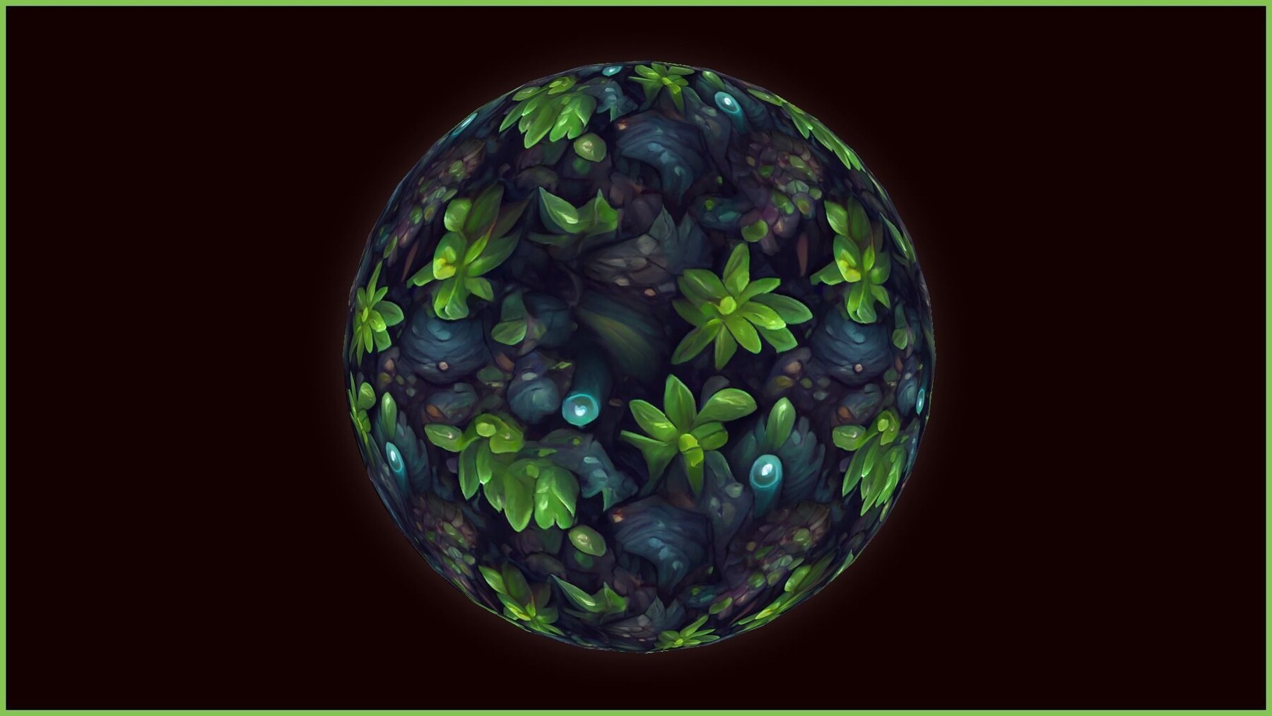 ArtStation - Grass Magic Forest Floor: 10 TEXTURES (Hand-painted ...