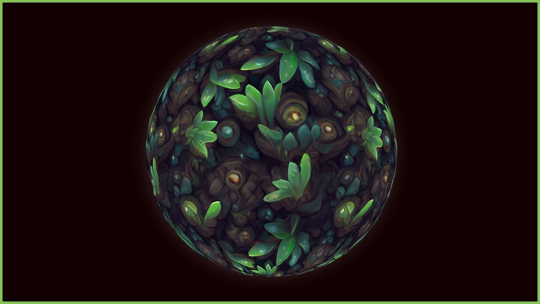 ArtStation - Grass Magic Forest Floor: 10 TEXTURES (Hand-painted ...