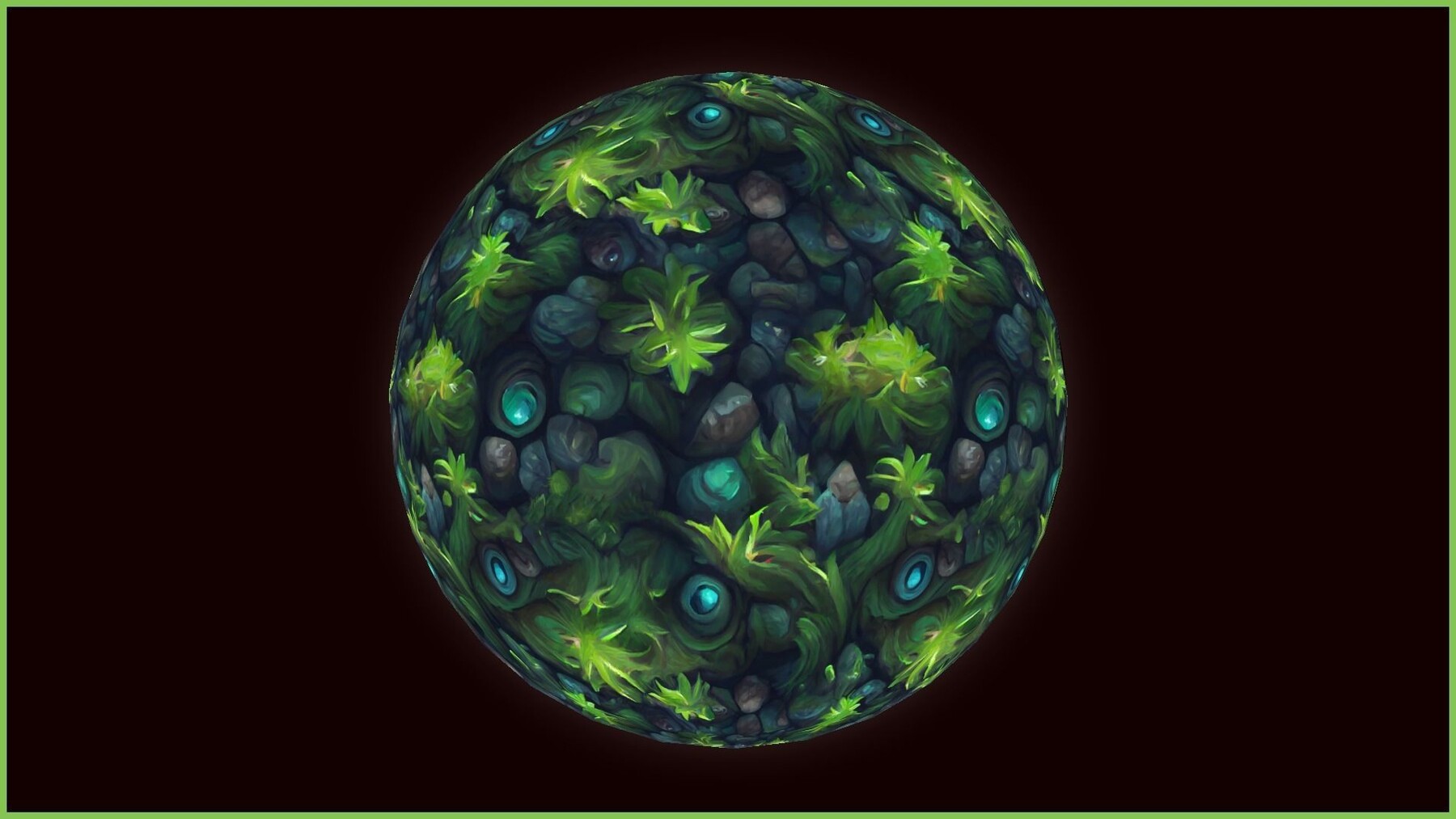 ArtStation - Grass Magic Forest Floor: 10 TEXTURES (Hand-painted ...