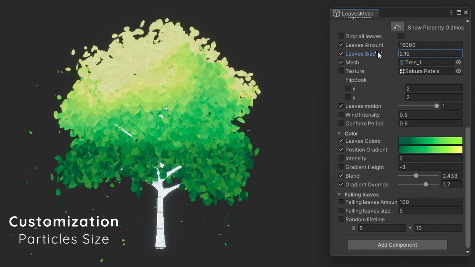 ArtStation - Stylized VFX Trees | GPU Based Effect | Game Assets
