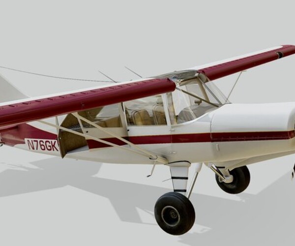 ArtStation - Light Airplane Maule interior | Resources