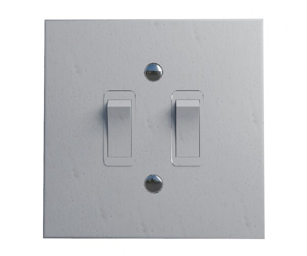 ArtStation - Light Switch 3D Model | Game Assets