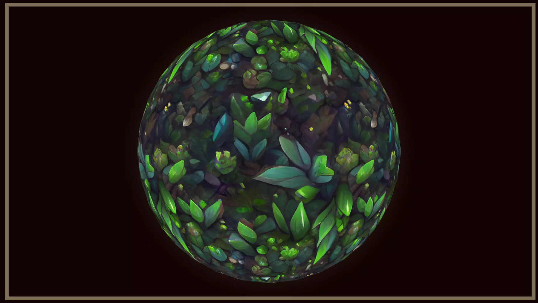 ArtStation - Grass Magic Forest Floor: 10 TEXTURES (Hand-painted ...