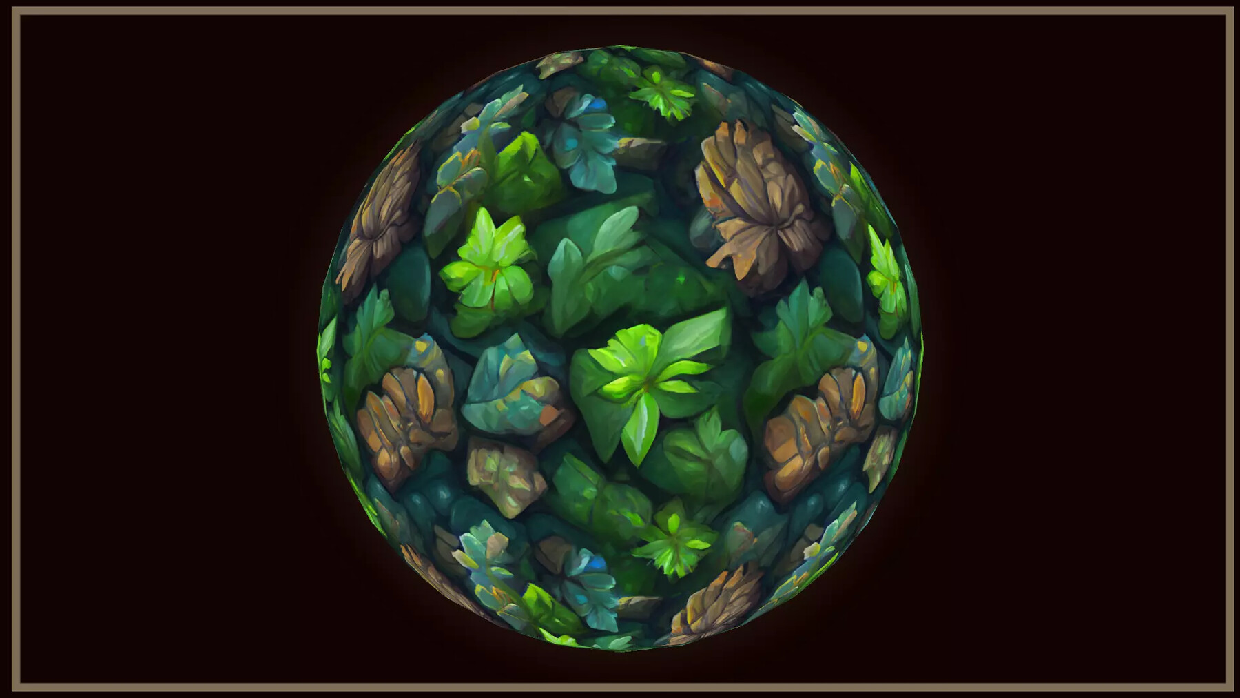 ArtStation - Grass Magic Forest Floor: 10 TEXTURES (Hand-painted ...