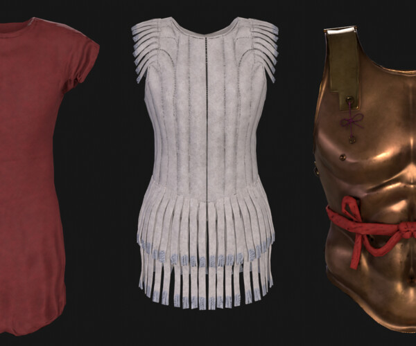 ArtStation - Armour of Gaius Julius Caesar | Game Assets