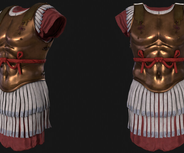 ArtStation - Armour of Gaius Julius Caesar | Game Assets