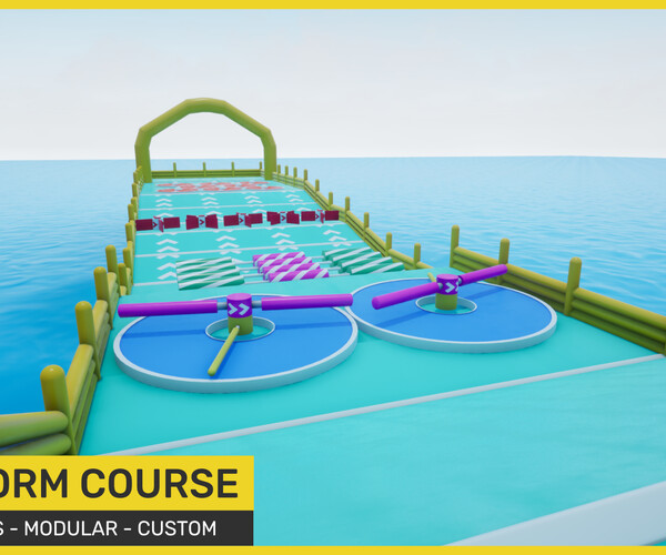 ArtStation - Platform obstacle course Unreal Engine | Game Assets