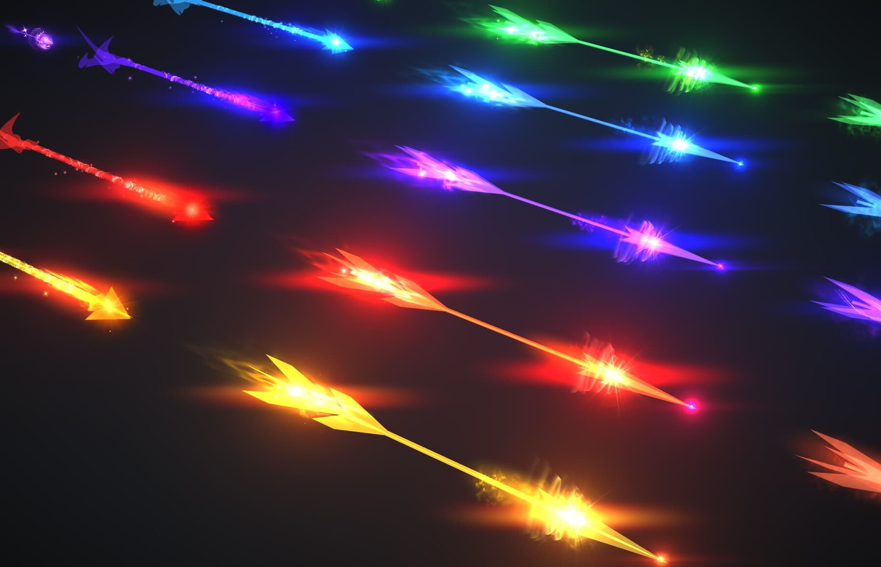 Artstation Effect Vfx For Unity 3d Rpg Arrow Vfx 1 Game Assets