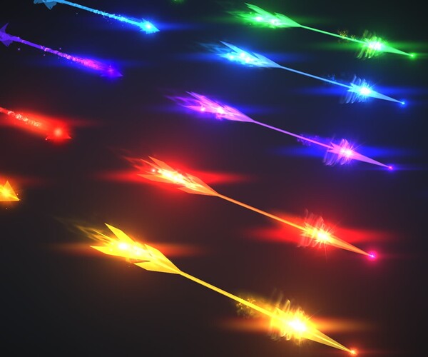 ArtStation - Effect VFX for Unity - 3D RPG Arrow VFX 1 | Game Assets