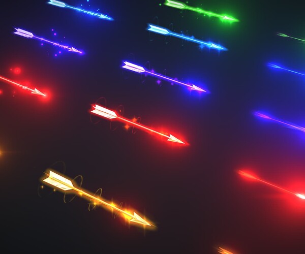 ArtStation - Effect VFX for Unity - 3D RPG Arrow VFX 1 | Game Assets