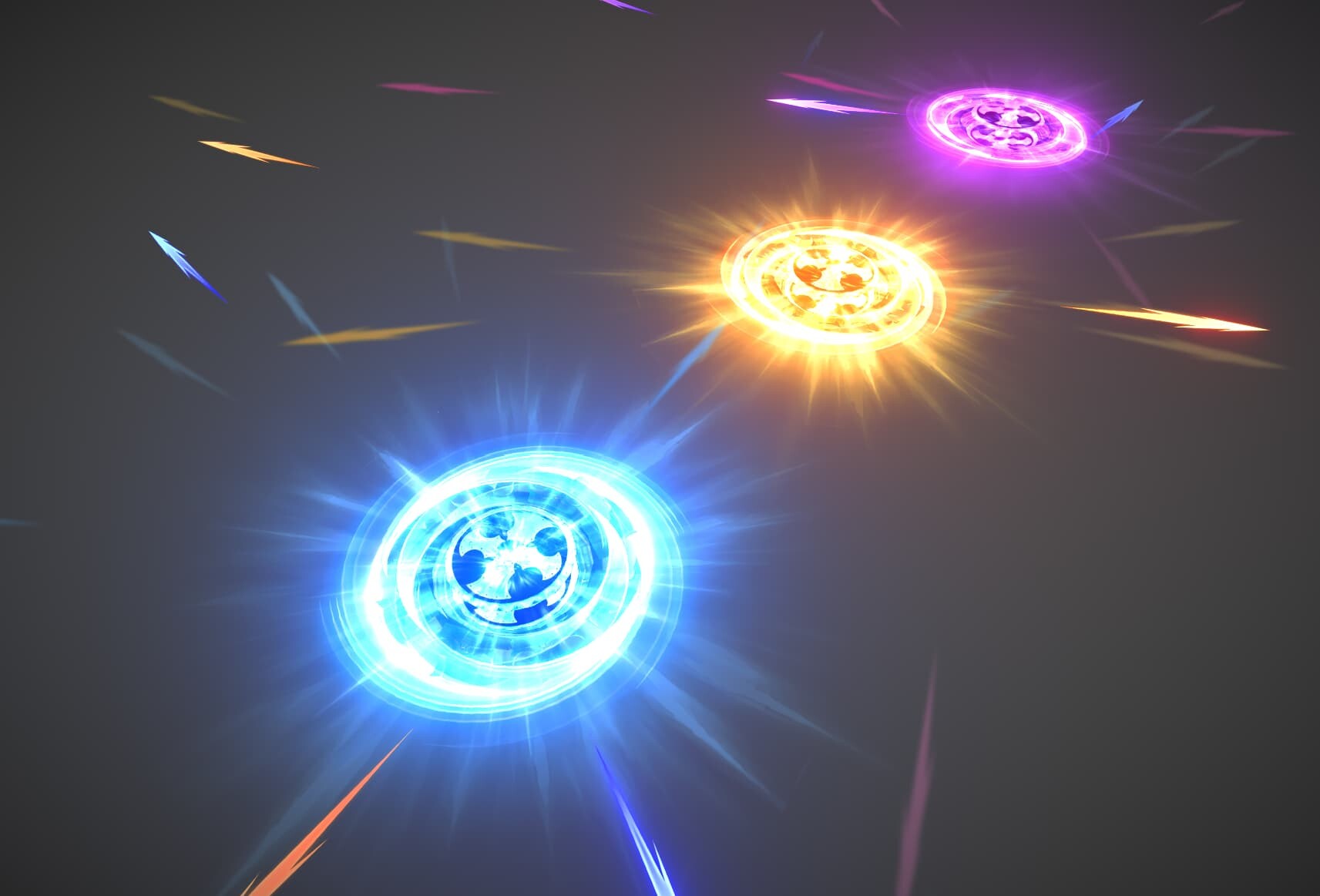 Artstation Effect Vfx For Unity 3d Rpg Darts Vfx Package Game Assets