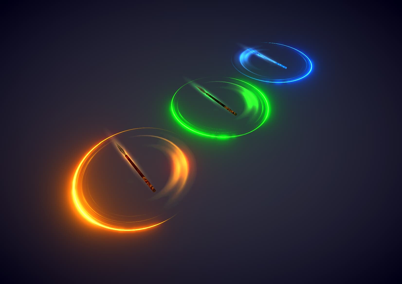 Artstation Effect Vfx For Unity 3d Rpg Darts Vfx Package 2 Game Assets