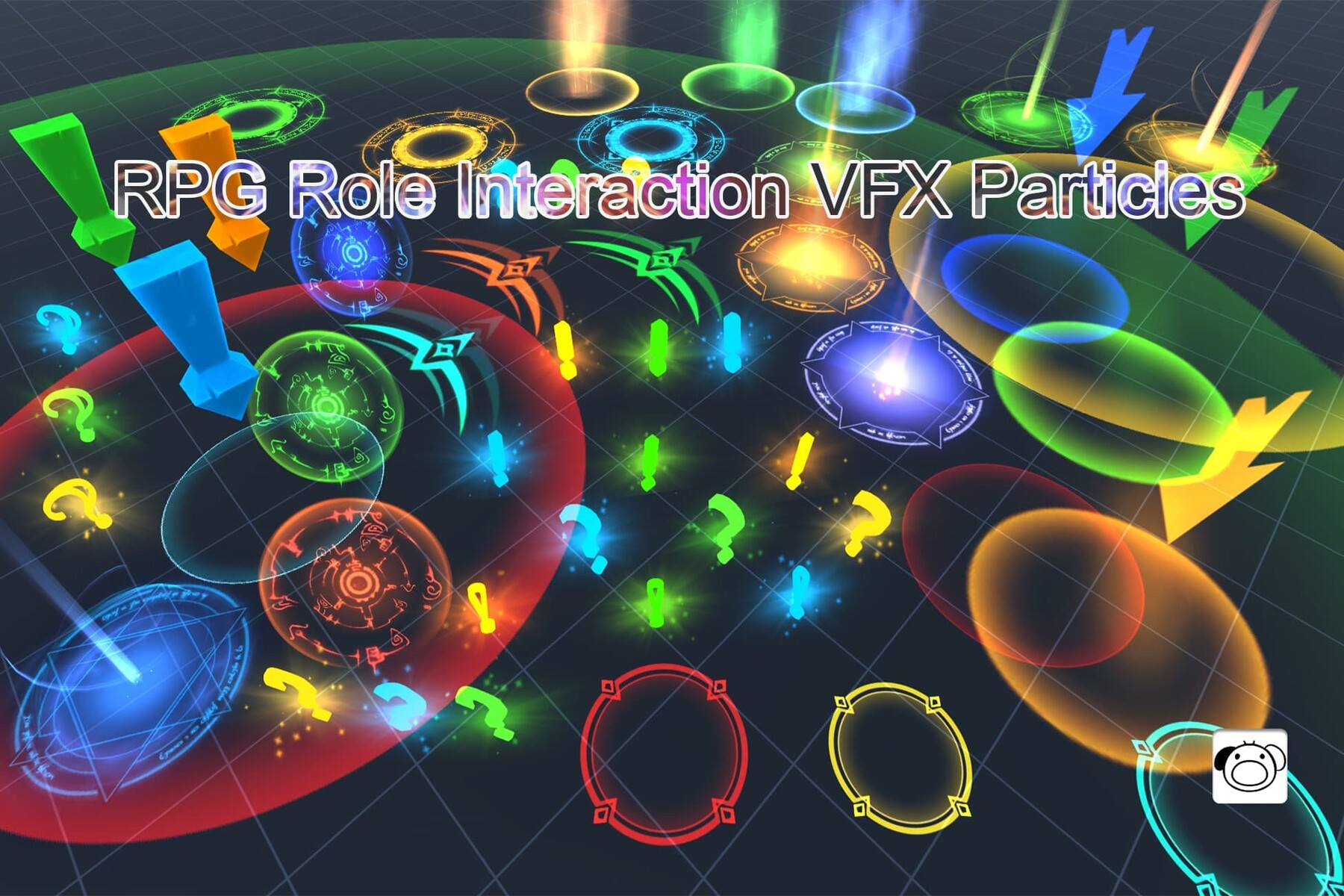 ArtStation - RPG Role Interaction VFX Particles | Game Assets