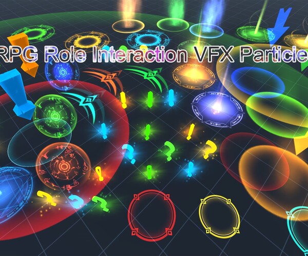ArtStation - RPG Role Interaction VFX Particles | Game Assets