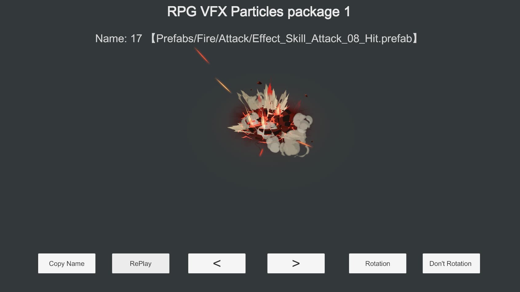 ArtStation - RPG VFX Particles package 1 | Game Assets