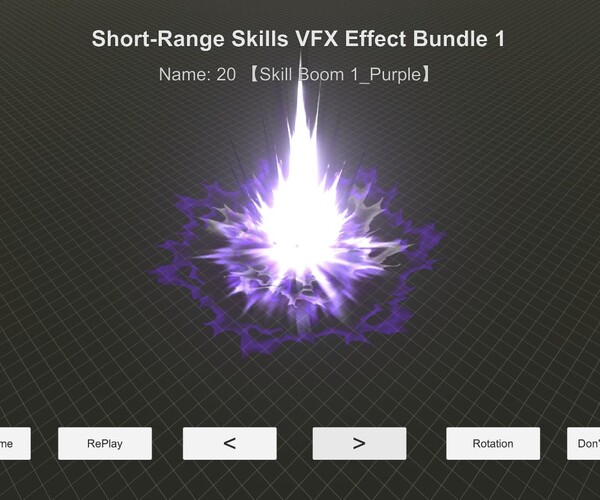 ArtStation - Short-Range Skills VFX Effect Bundle 1 | Game Assets