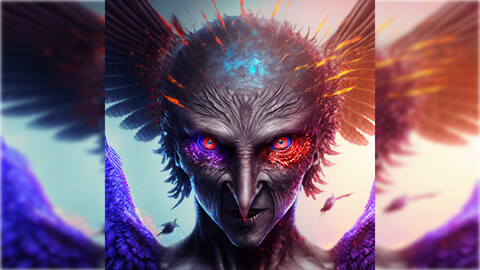 ArtStation - Corrupted Seraphim | Artworks
